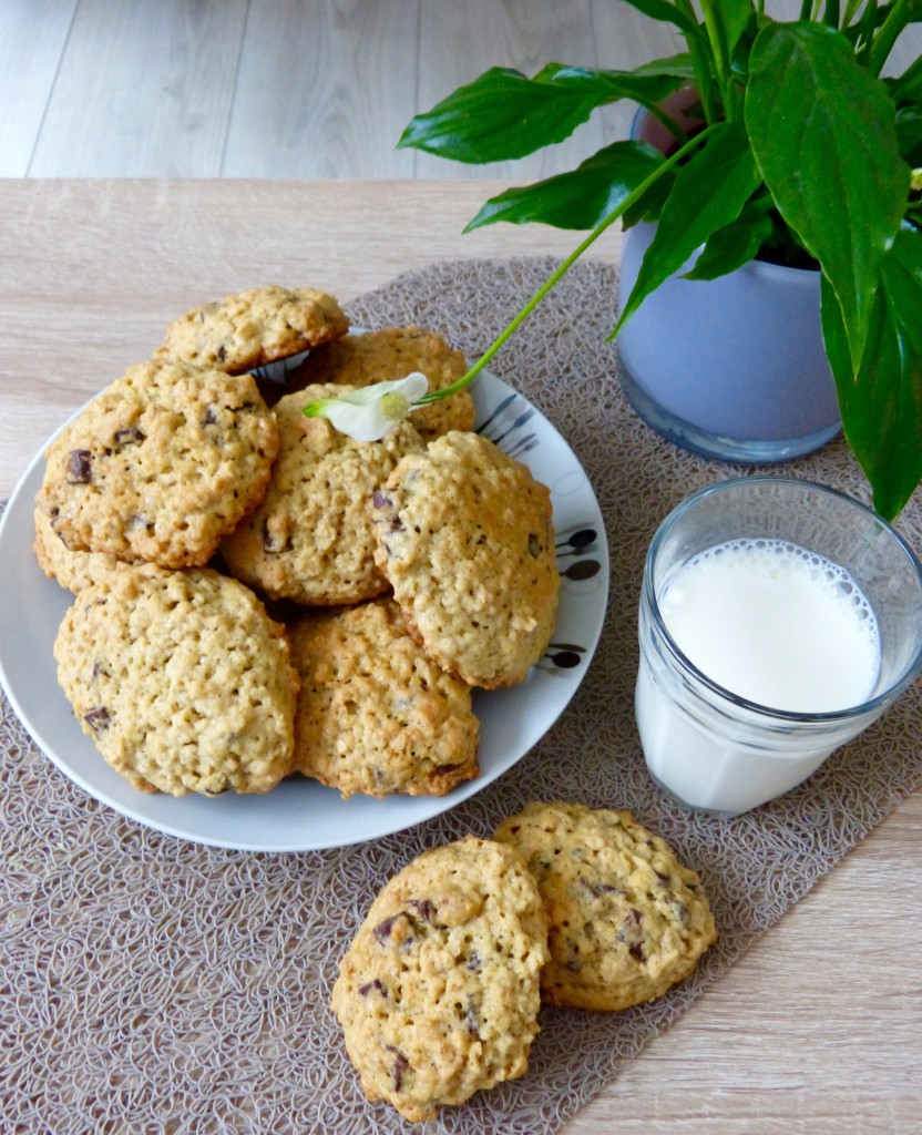 Cookies aux flocons d'avoine - Un petit Oiseau dans la Cuisine