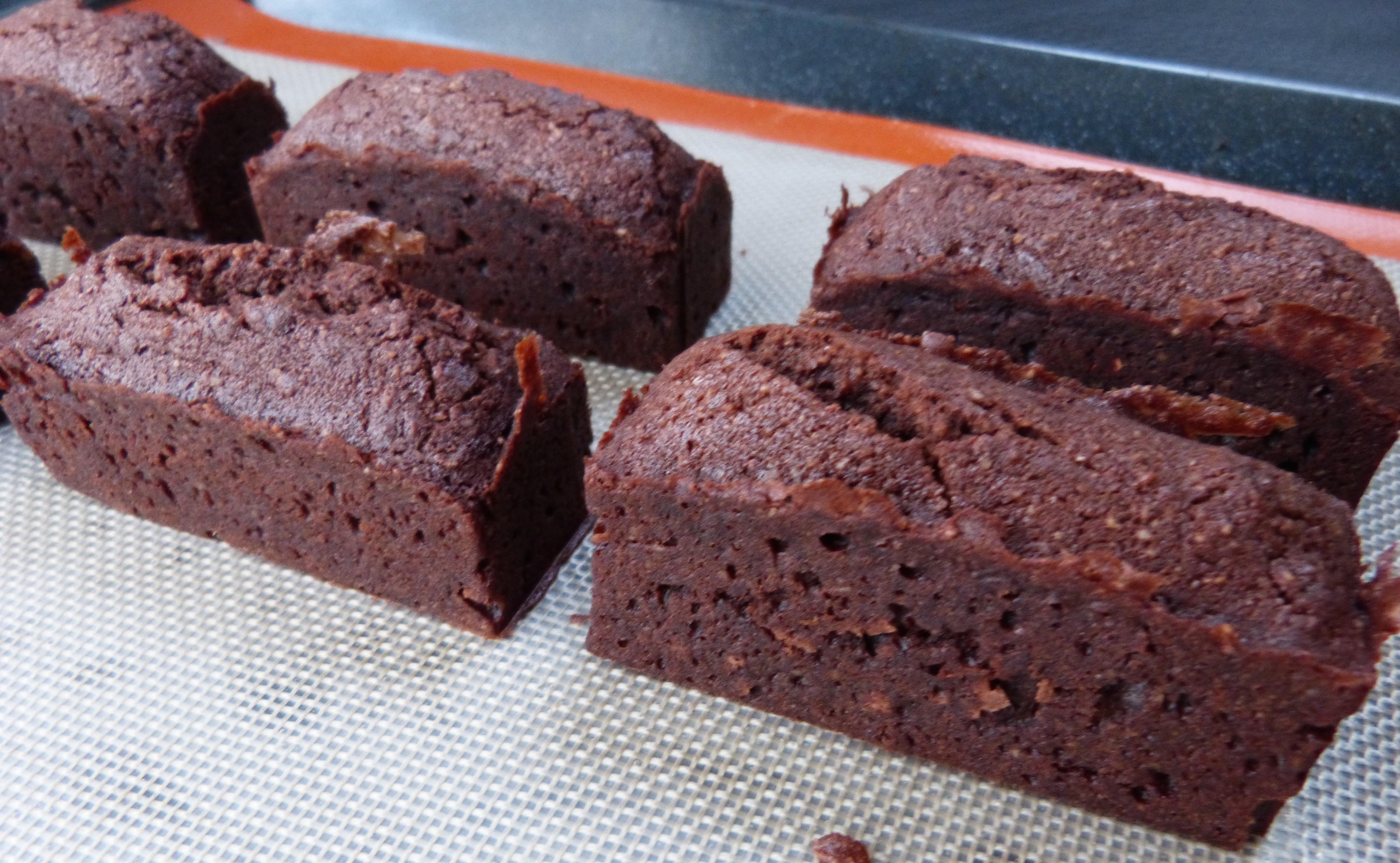 Financiers au chocolat - Un petit Oiseau dans la Cuisine